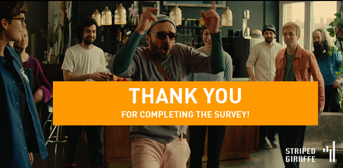 Thank you for completing the survey